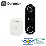 Defender Video Doorbell with Chime - Smart Wireless Doorbell