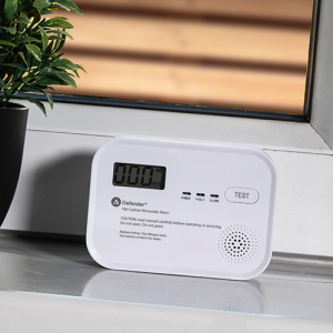 Defender 10yr Carbon Monoxide Alarm - BSI Rated CO Detector